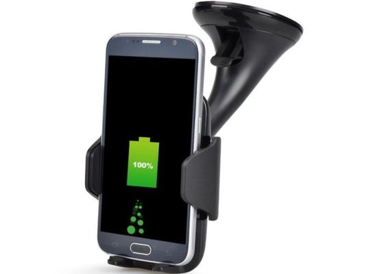 Air Vent Sucked Universal Wireless Phone Charger Fast Charging Car Phone Holder Stand