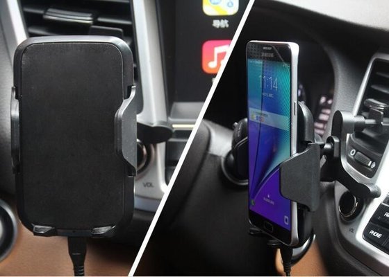 Air Vent Sucked Universal Wireless Phone Charger Fast Charging Car Phone Holder Stand