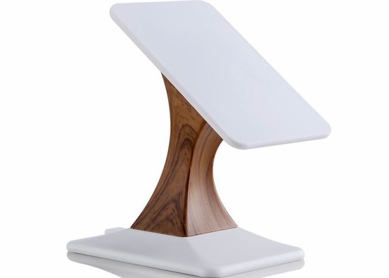 CE Universal Wireless Phone Charger Wooden Stand Phone Holder QI Wireless Charger