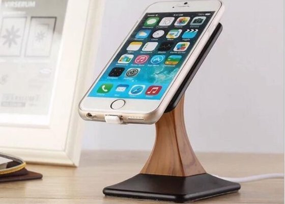 For IPhone X Wood Wireless Charger Certified 10W Fast Wireless Charger Charging Pad Stand