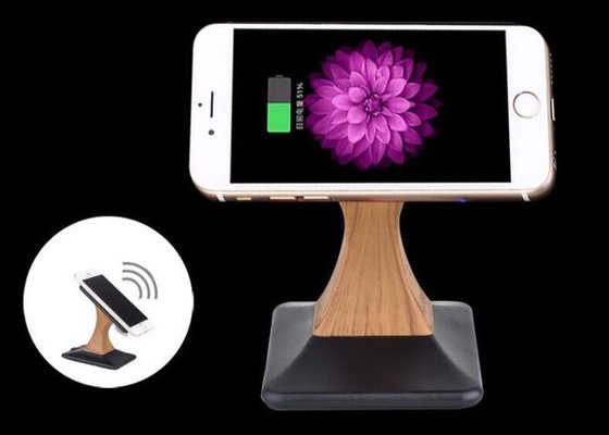 Fashion Fun Electronic Gifts For IPhone X Wood QI Wireless Charger Charging Pad Stand