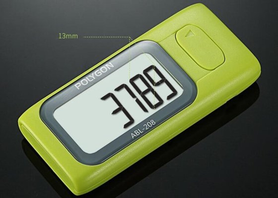 Universal 3D Smart Digital Pedometer with Steps KCAL Miles / Km Clock Timer