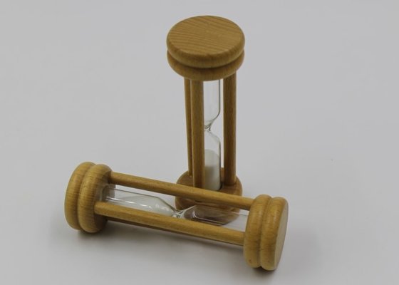 Custom Sand Clock Timer 5min Wooden Sand Timer Hourglass Sandglass