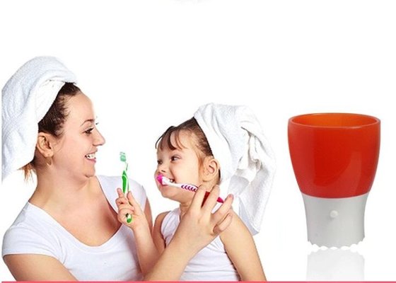 200ml Safe children's toothbrush cup 2min Music And Colorful Light