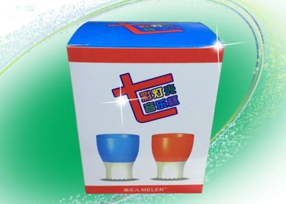 200ml Safe children's toothbrush cup 2min Music And Colorful Light