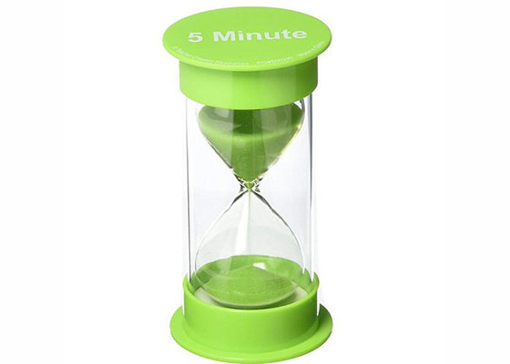 Plastic Hourglass Sand Clock Timer 5/10/30/60 Minute For Games Classroom Home Office