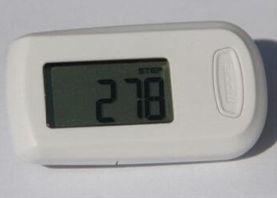 Simple Step Counter Walking 3D Smart Pedometer No Bluetooth With Clip / Lanyard