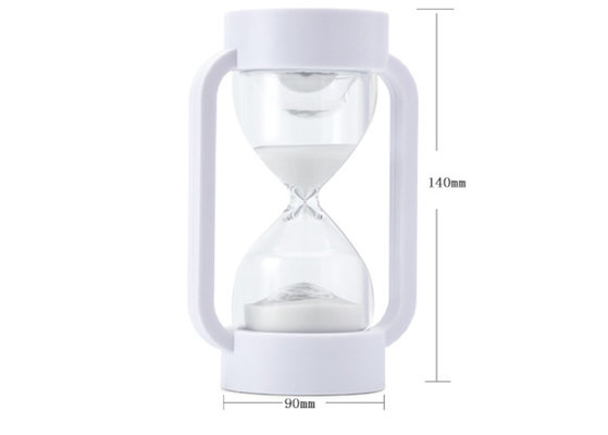 ABS Materials USB Night Light Warm 10 Minutes Hourglass 7 Colors For Baby Room