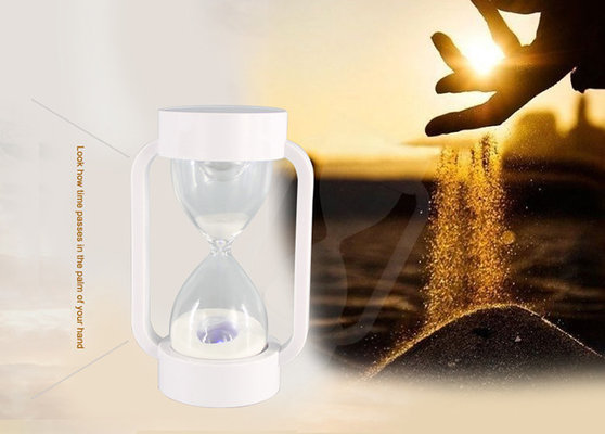 ABS Materials USB Night Light Warm 10 Minutes Hourglass 7 Colors For Baby Room