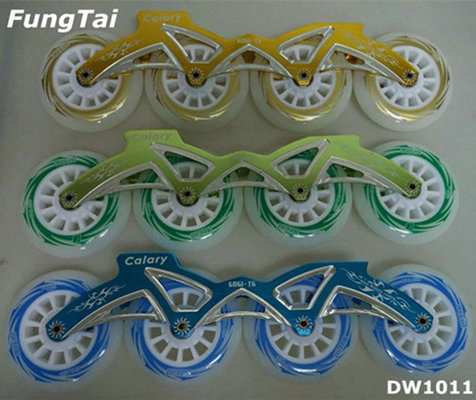 LED Light PU Wheels for Roller Inline Skate Shoes 90mm 100mm 110mm Speed Wheels Available Stock (DW1011)