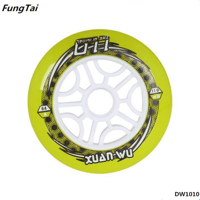 Skates Wheel Roller Inline Skate Shoes Speed Skate Wheels 90mm 100mm 110mm Wheels Yellow Green Blue Colors (DW1010)