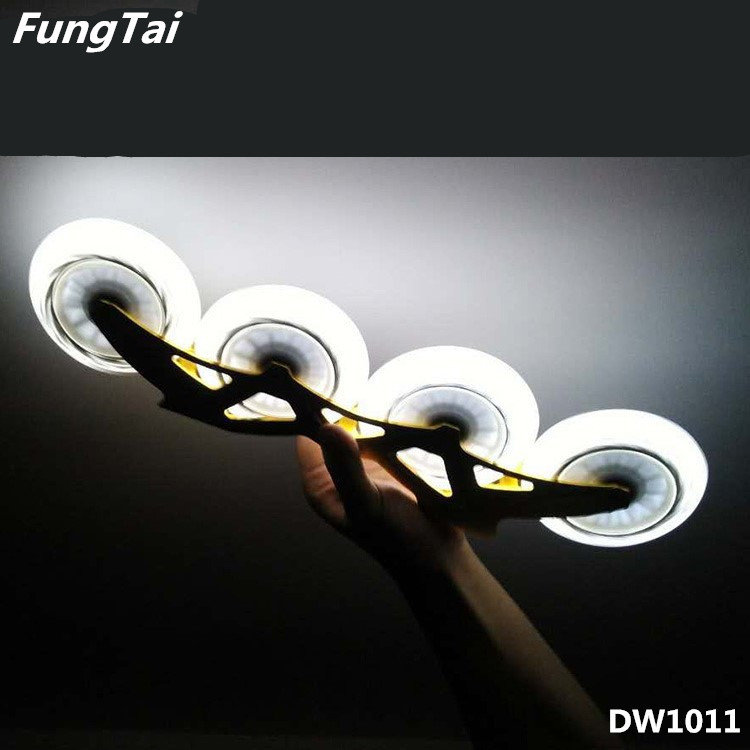 LED Light PU Wheels for Roller Inline Skate Shoes 90mm 100mm 110mm Speed Wheels Available Stock (DW1011)