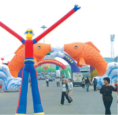 Mini Desktop Inflatable Air Dancers Sky Fly Tubes Air Blower Dancing Man