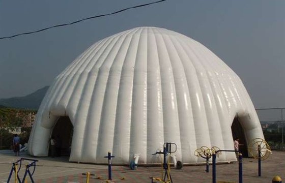 Huge White Inflatable Air Tent Outside Backpacking Inflatable Transparent Tent