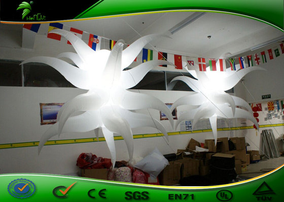 Customized Inflatable Lighting Decoration / Inflatable Air Star Balloon For Party