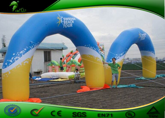 Portable Inflatable Finish Line Arch For Sports / Inflatable Arch Rental