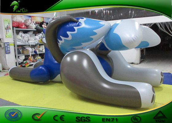 Customized Blow Up Cartoon Characters Big Long Inflatable Eagle Toy 3m