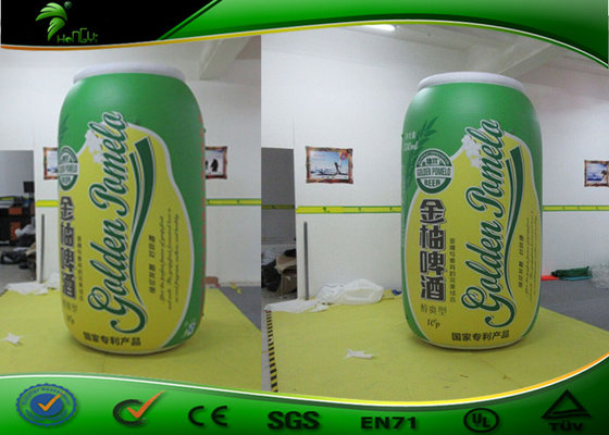 Outdoor Activity Inflatable Shapes , Personalized Inflatable Beer Bottle