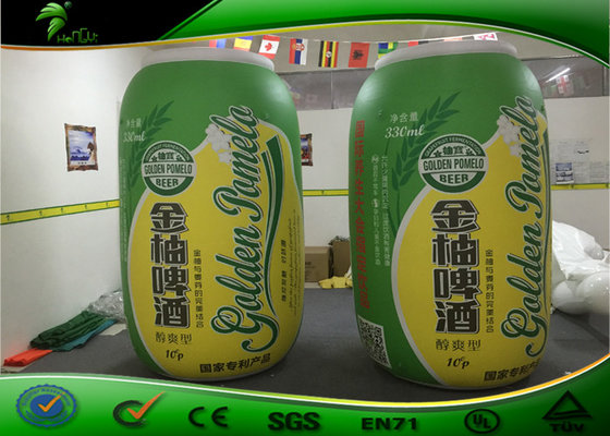 Outdoor Activity Inflatable Shapes , Personalized Inflatable Beer Bottle