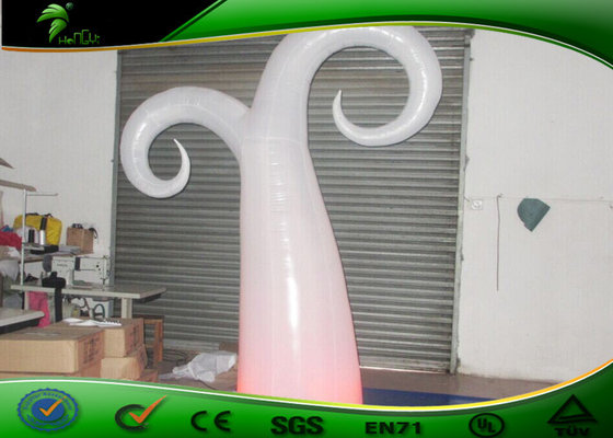 2m Tall  Inflatable Lighting Decoration Oxford Cloth inflatable Cone With LED Light