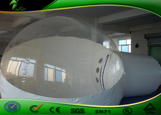Custom Clear Inflatable Bubble Tent , Outdoor Inflatable Tent For Camping