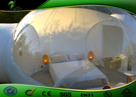 Custom Clear Inflatable Bubble Tent , Outdoor Inflatable Tent For Camping
