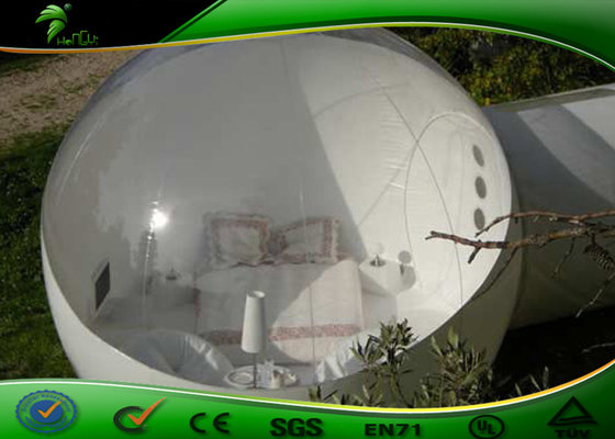 Custom Clear Inflatable Bubble Tent , Outdoor Inflatable Tent For Camping