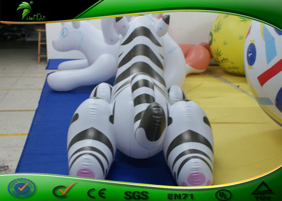 Custom Inflatable Zoo Animals / Large Inflatable Tiger Toys For Toddlers