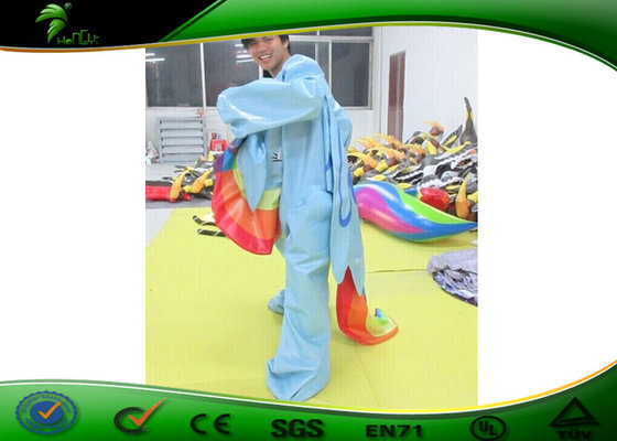 Attractive Inflatable Cartoon Characters , lnflatable Rainbow Pony Costume