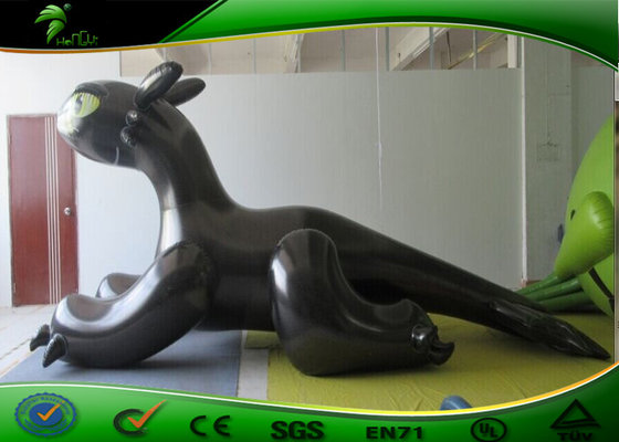 UV Printing Inflatable Cartoon Characters , Inflatable Toothless Dragon Toys