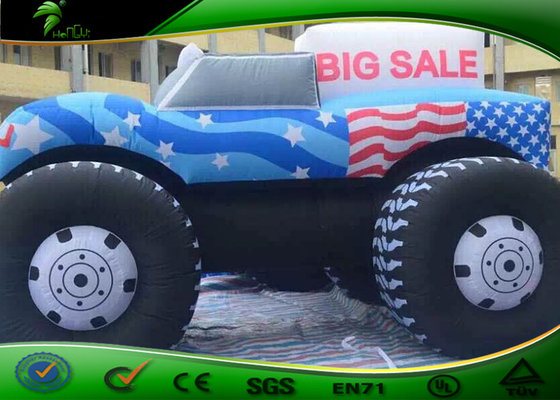 Novel Giant Inflatable Replica Attractive Anti - UV Flexible Inflatable Car