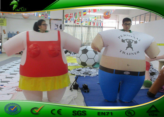 Funny Giant Inflatable Costume Double Customized PVC Layer For Adults