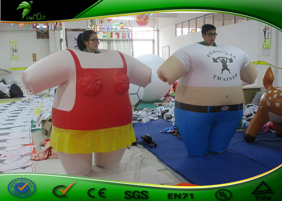 Funny Giant Inflatable Costume Double Customized PVC Layer For Adults