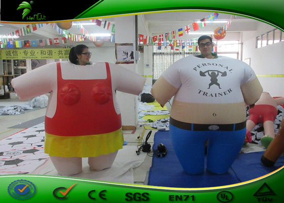 Funny Giant Inflatable Costume Double Customized PVC Layer For Adults