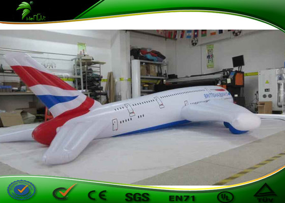 Indoor Giant Inflatable Plane Model Inflatable Aeroplane Balloon For Advertising