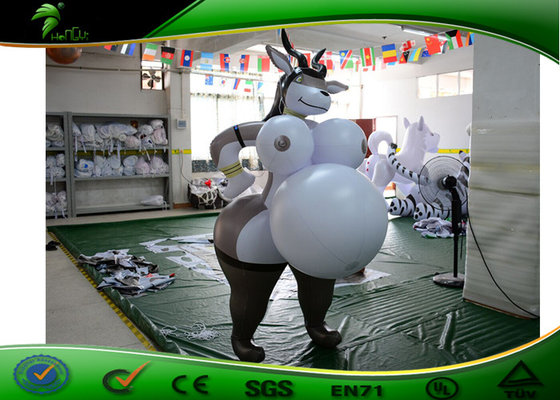 Customized Inflatable Sexy Sheep Inflatable Animal Model White