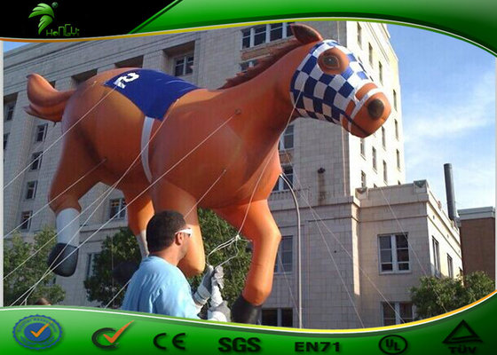 Brown Customized Inflatable Cartoon Characters For TPU 16m Long