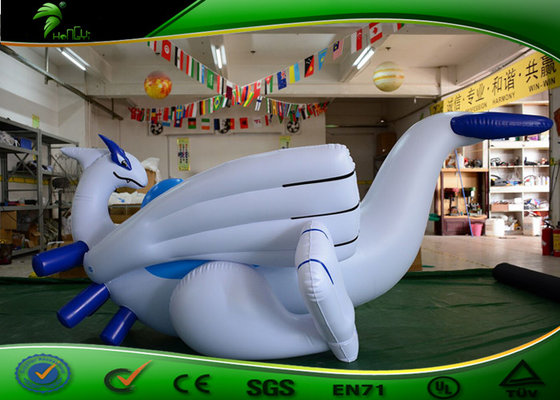 White Inflatable Cartoon Characters Dragon Cartoon Lovely Big