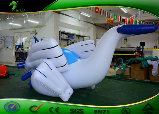 White Inflatable Cartoon Characters Dragon Cartoon Lovely Big