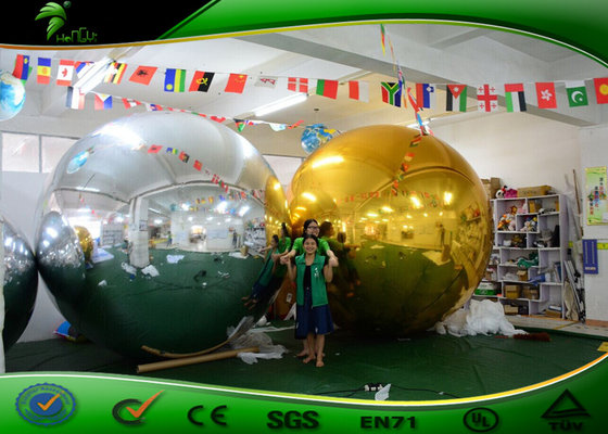 Outdoor Super Inflatable Mirror Ball / Mirror Polished Decorative Ball For Advertising