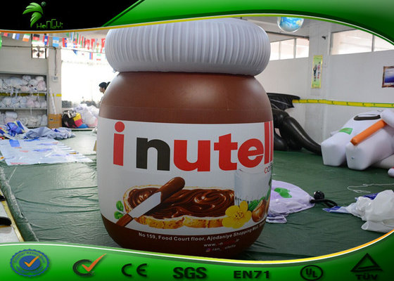 Advertising Inflatable Chocolate Sauce Bottle / Inflatable Jar Shape For Mall