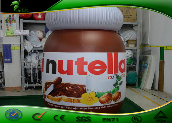 Advertising Inflatable Chocolate Sauce Bottle / Inflatable Jar Shape For Mall