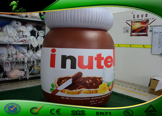 Advertising Inflatable Chocolate Sauce Bottle / Inflatable Jar Shape For Mall