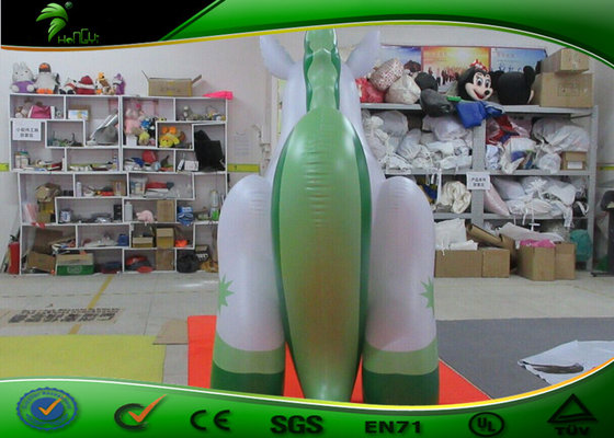 Outdoor Custom Inflatable Cartoon Characters Unicorn Animal For Advertising
