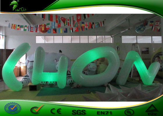Digital Printing Inflatable Advertising Balloons Letters For Amusement Park