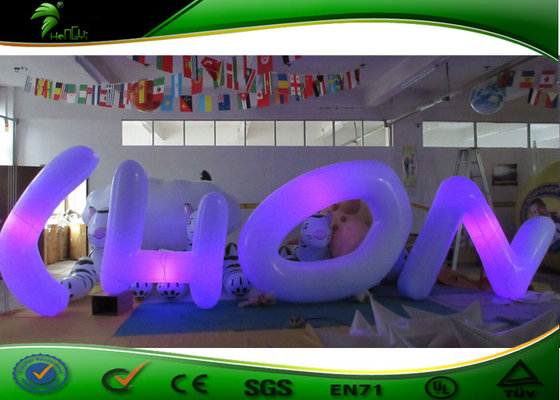 Digital Printing Inflatable Advertising Balloons Letters For Amusement Park