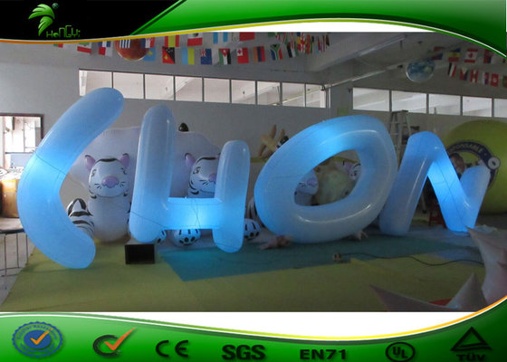 Digital Printing Inflatable Advertising Balloons Letters For Amusement Park