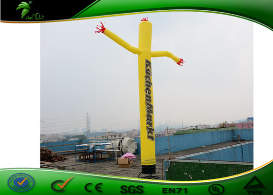 Advertising Standing Inflatable Air Dancers 2m With Certified Blower UV Printing