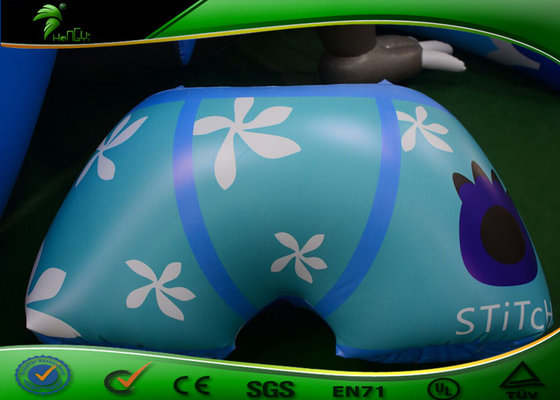 Events Cartoon Inflatable Shapes With Printing PVC Inflatable Underwear Pants