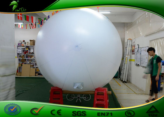 Large Inflatable Advertising Blimps 0.18mm Pvc Inflatable Airplane / Airship